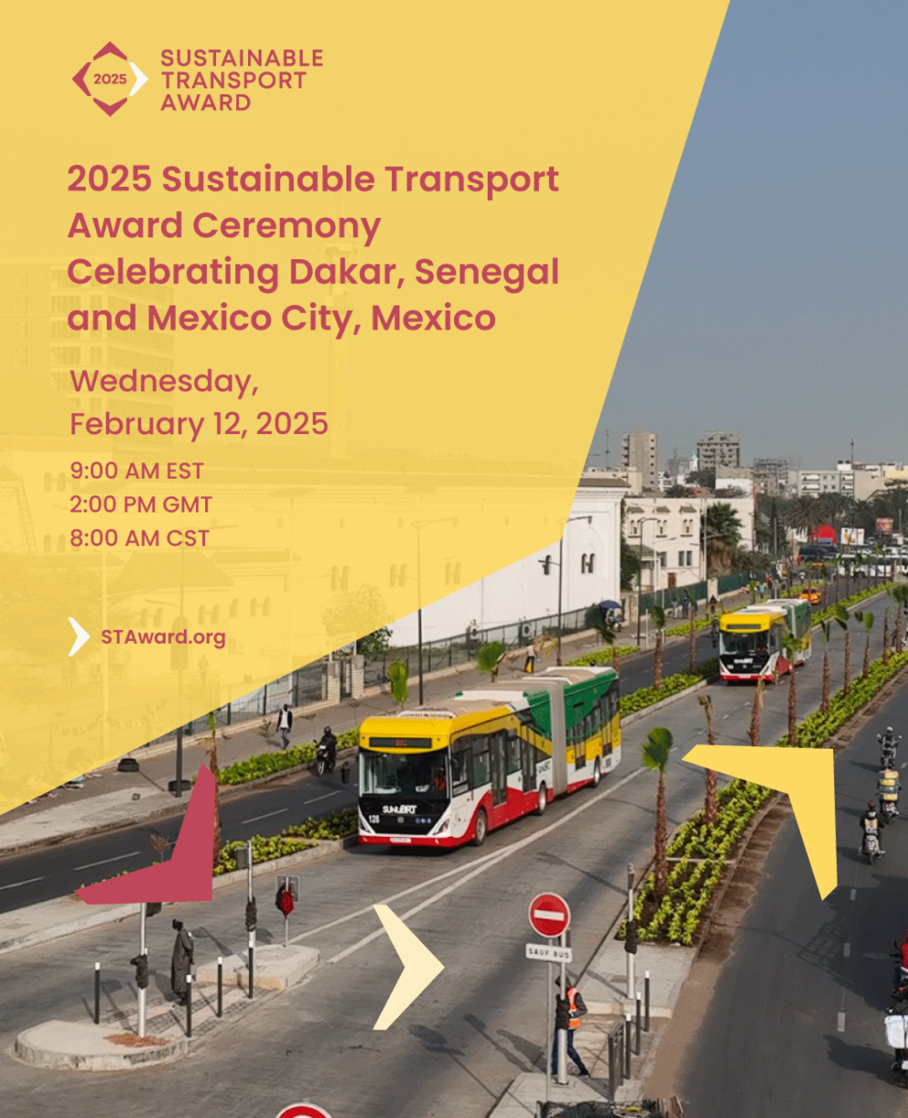 The 2025 Sustainable Transport Award Ceremony - Institute for ...